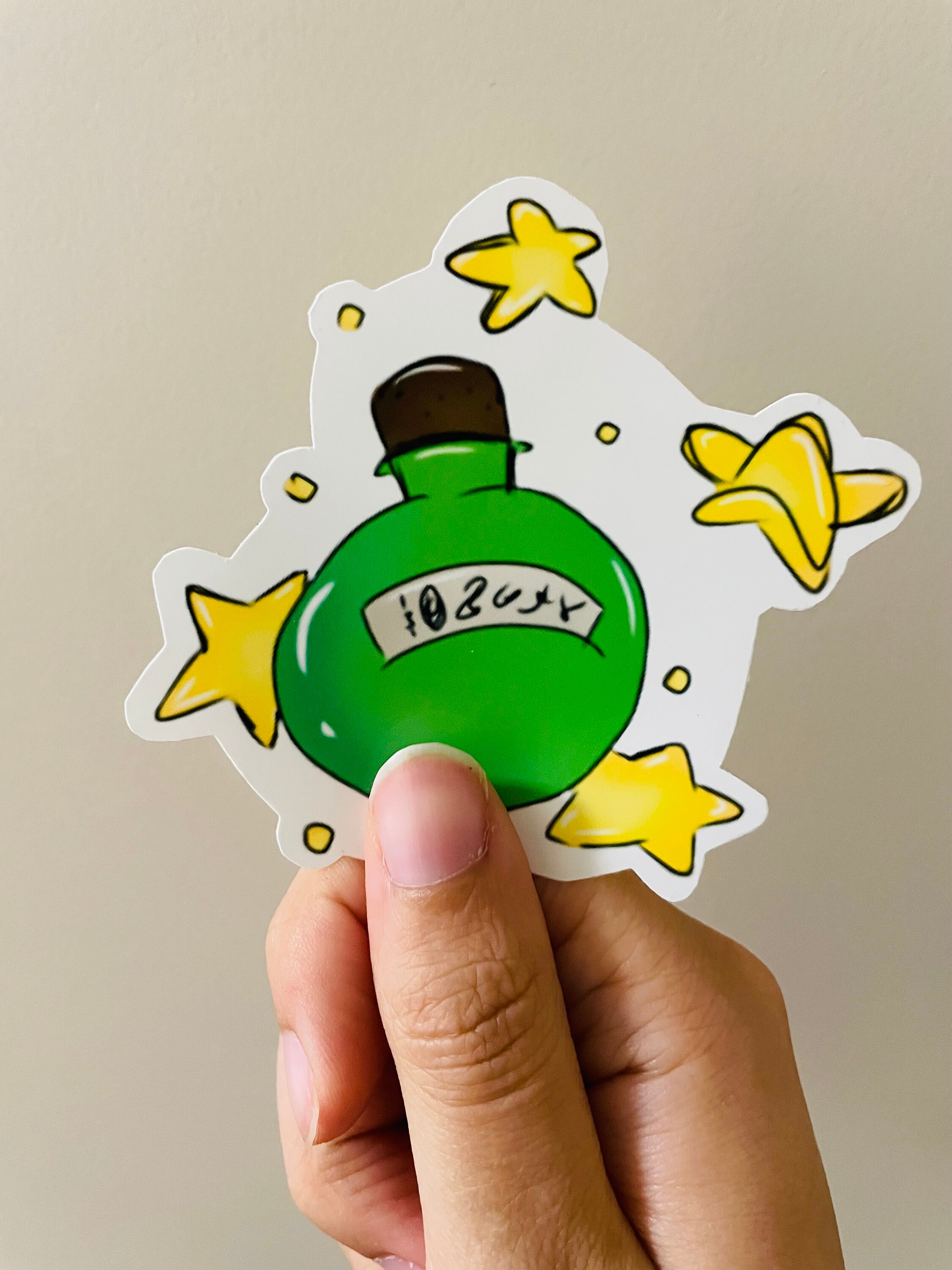 Potion Bottle Sticker - Etsy