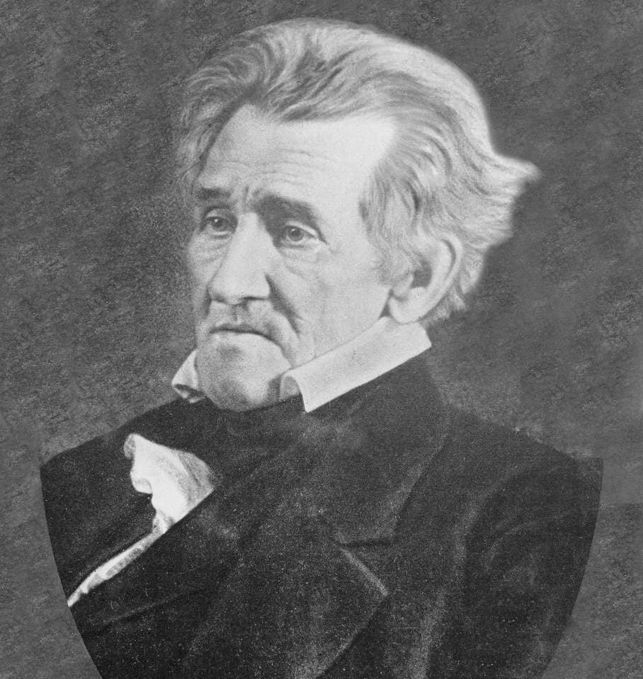 Andrew Jackson VS. John Quincy Adams the Corrupt Bargain 1824 Postcard ...