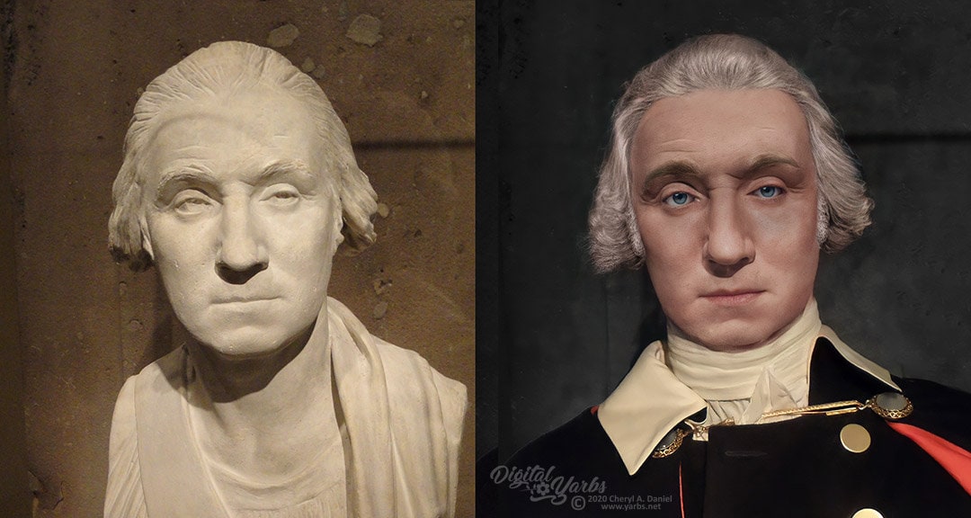 George Washington Real Face