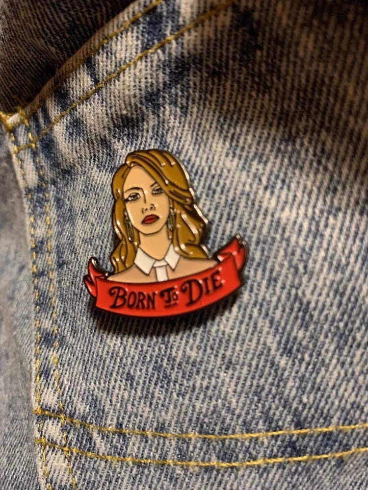 Lana Del Rey Pin Badge - Etsy UK