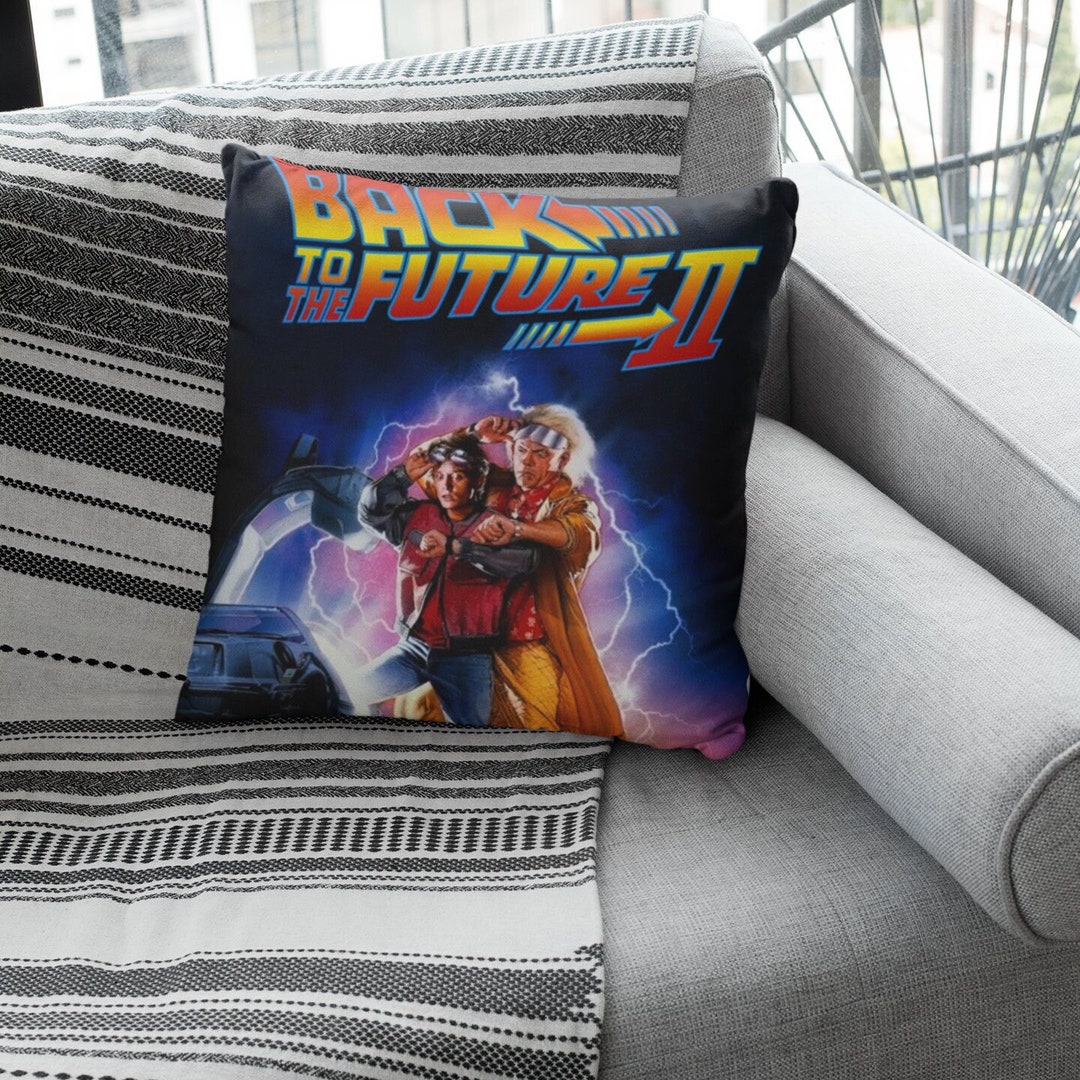 Back to the Future 2 Poster Cushion Cover - Etsy