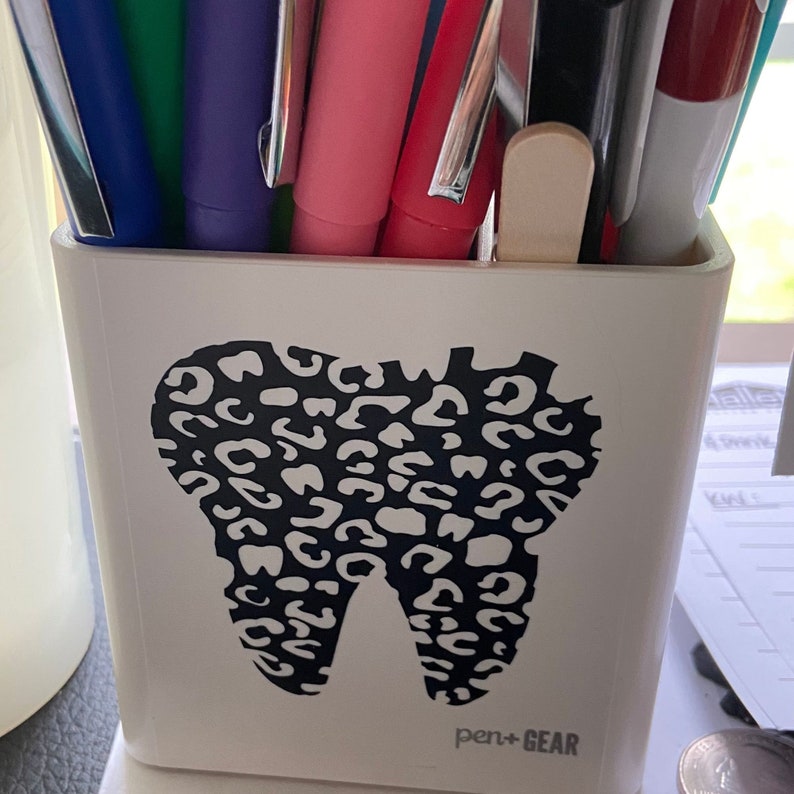 Leopard Tooth Dental SVG Files Digital Download for Cricut or | Etsy