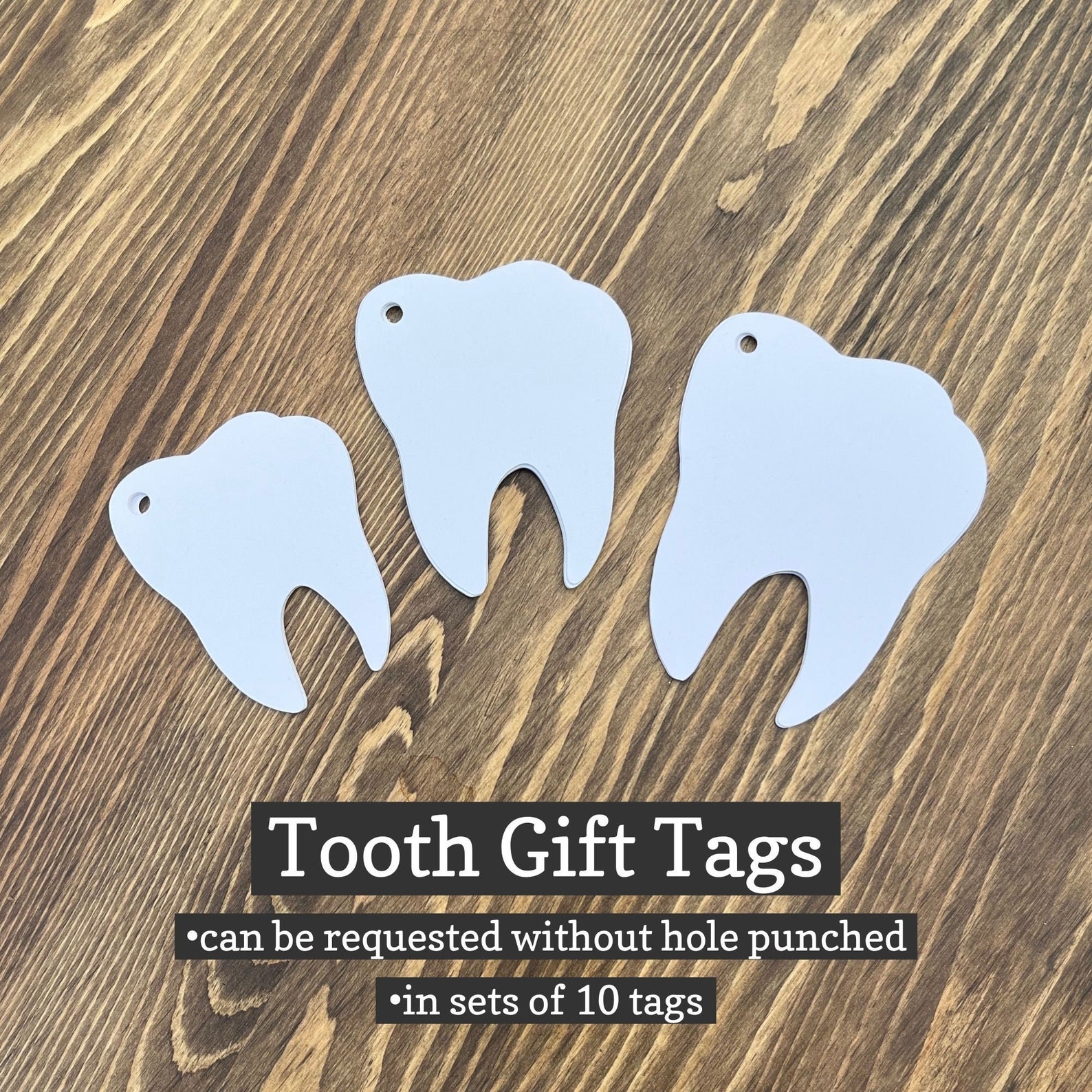 Tooth Tag, Dental Tag, Dental Gift Tag, Dental Hygiene Gift Tag, Dental ...