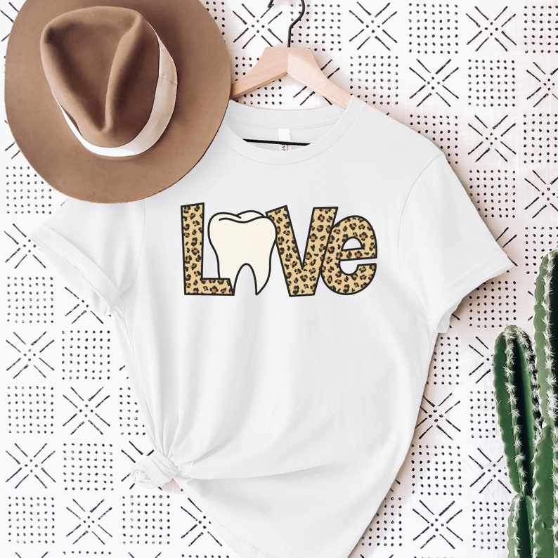 Dental Shirt, Love Teeth Dental Shirt, Dental Hygienist Shirt, Dental ...