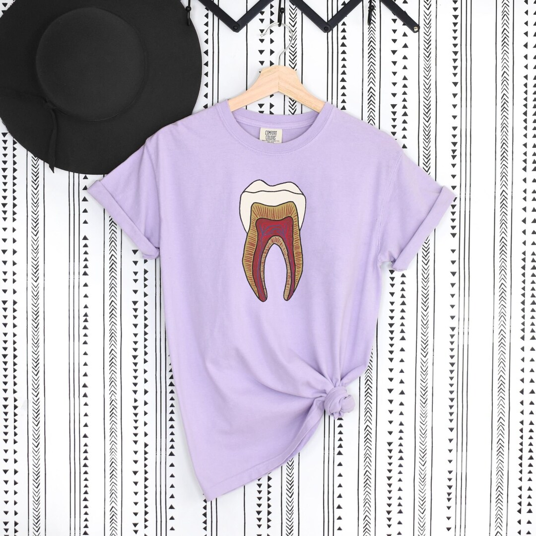 Dental Shirt, Tooth Anatomy T-shirt, Dental Gift, Dental Hygienist ...
