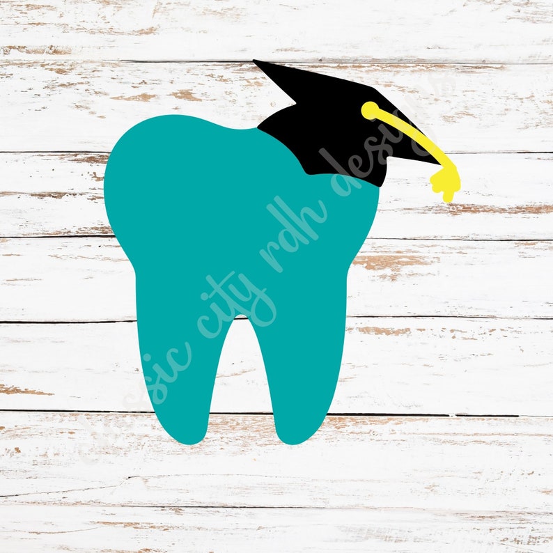 Graduation Tooth Dental School SVG Files, Digital Download Cricut ...