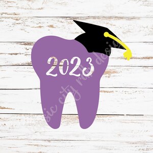 Graduation Tooth Dental School SVG Files, Digital Download Cricut ...
