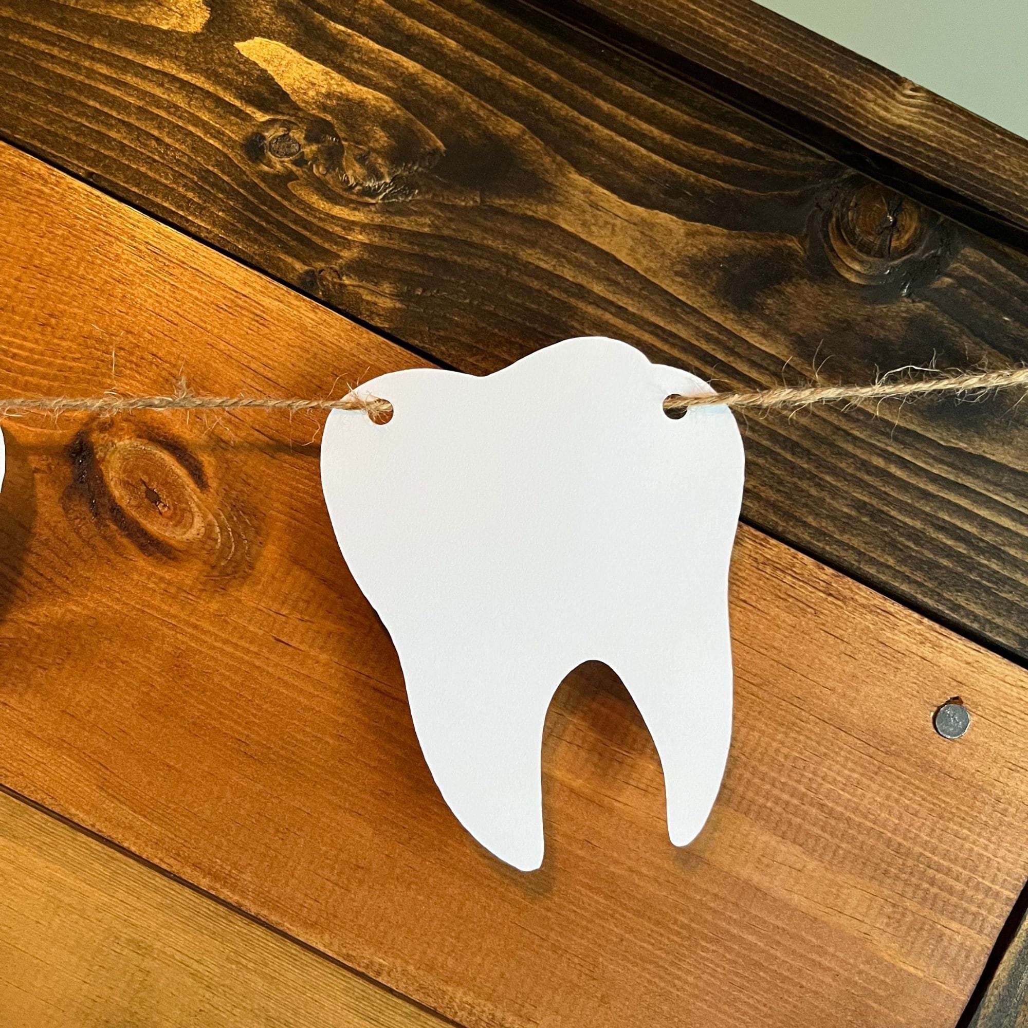 Tooth Garland Tooth Banner, Dental Grad Banner Dentist Banner Dental ...