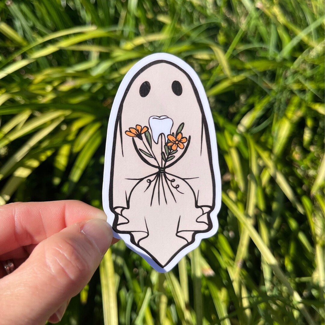 Dental Ghost Sticker for Dental Hygienist, RDH, Dental Student ...