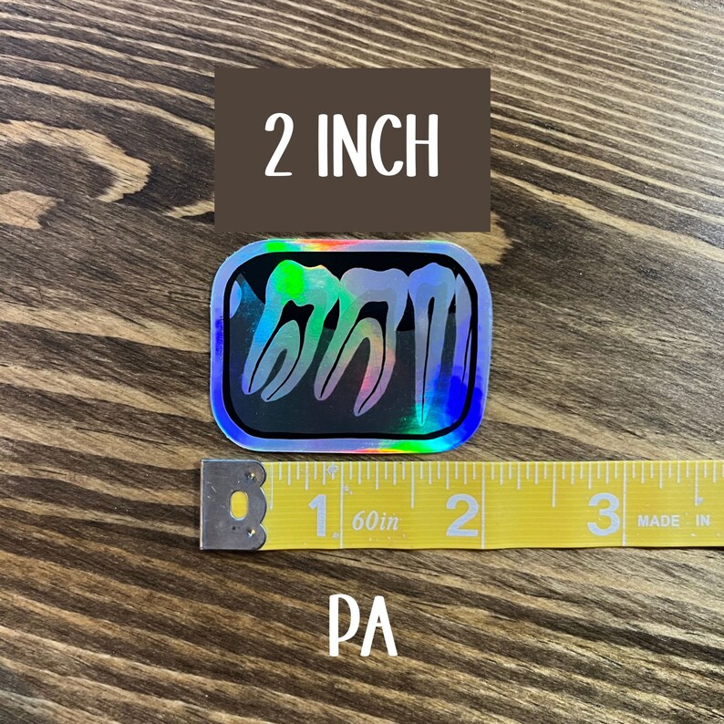 Dental X-ray Teeth Sticker for Dental Hygienist Dental - Etsy