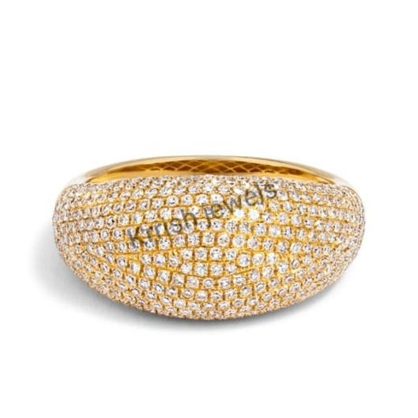 Gold Dome Ring - Etsy