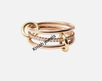 Three Finger Ring - Etsy