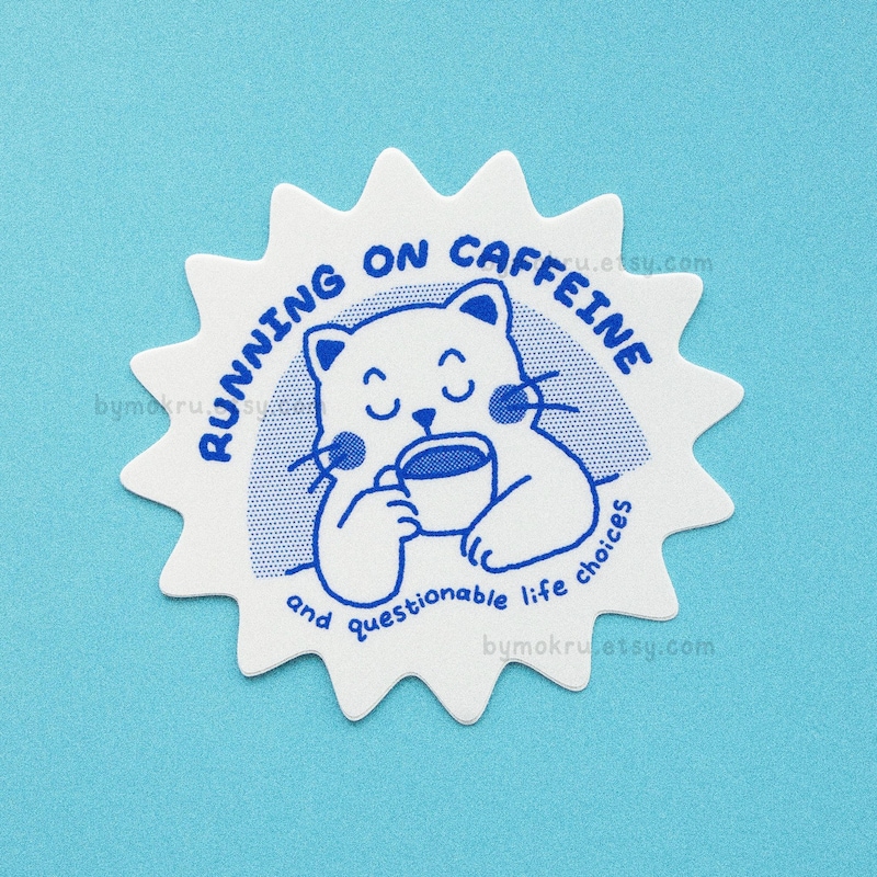 Cute Coffee Stickers - Etsy