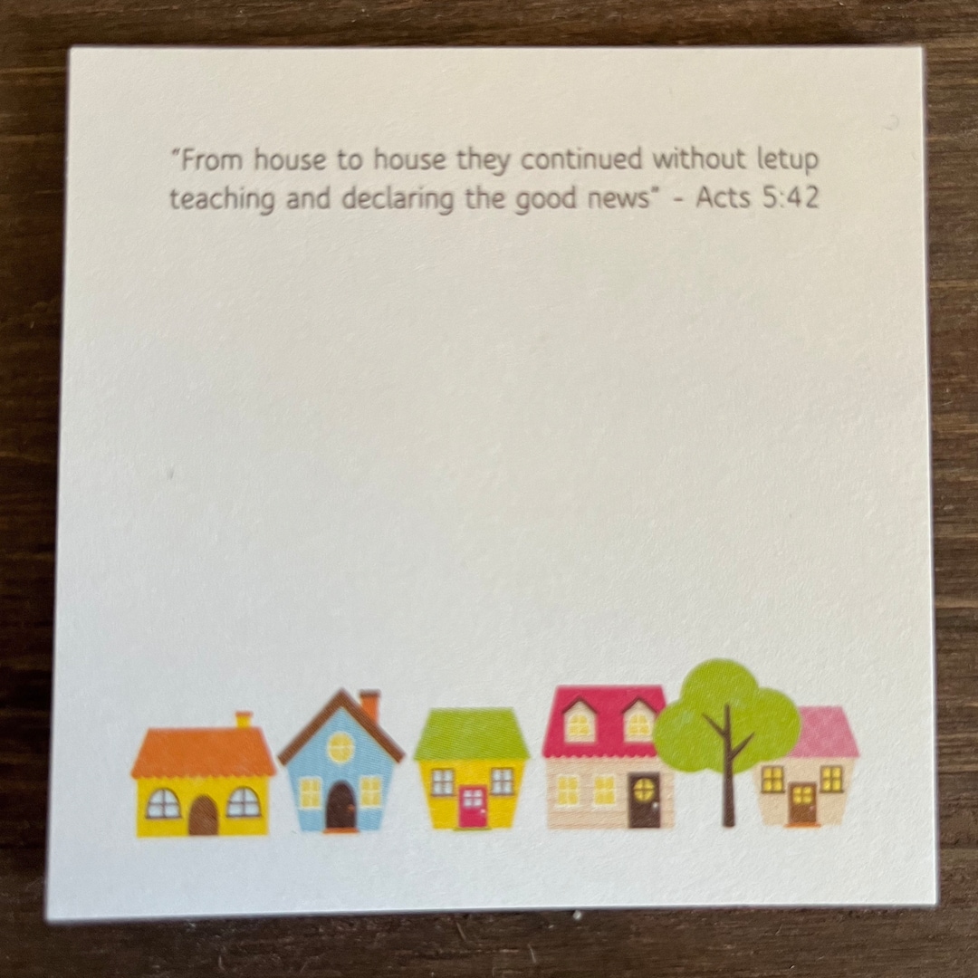 House to House Sticky Notes - Etsy