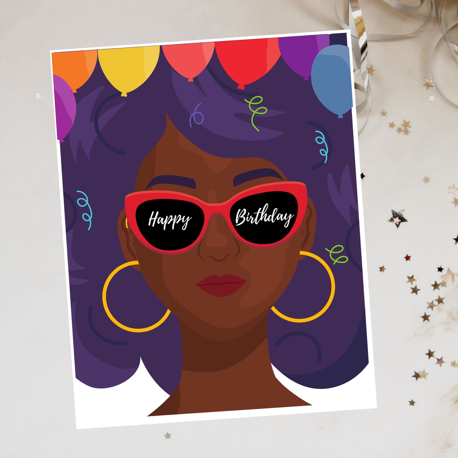 Classic Happy Birthday African American Woman, African American Happy ...