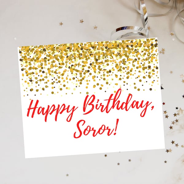 Delta Sigma Theta Sorority Birthday Card - Etsy
