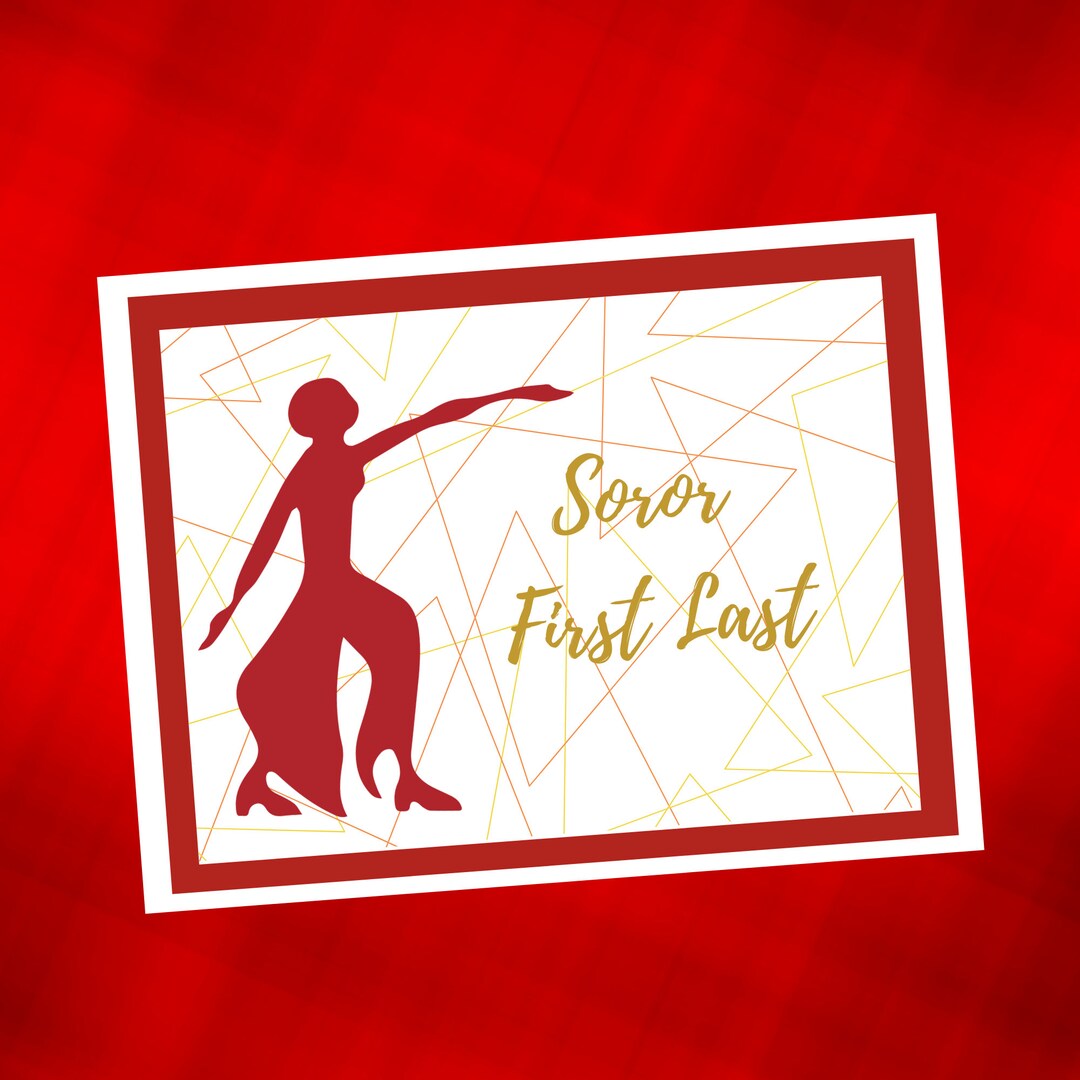 10 Card Set - Delta Sigma Theta Paraphernalia, Delta Sigma Theta ...