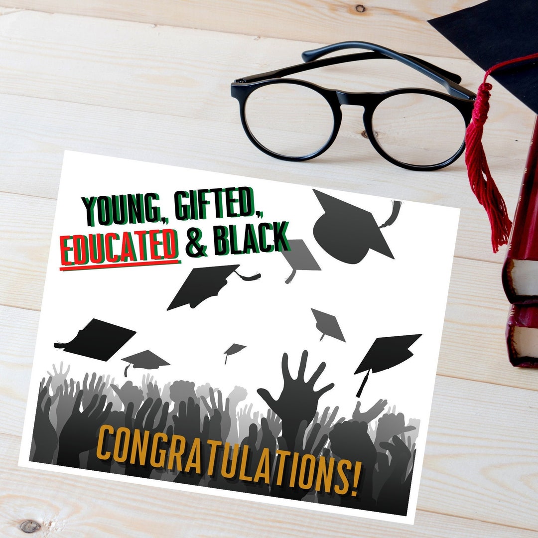 African American Graduation, Black Girl Graduation, Black Graduate Gift ...