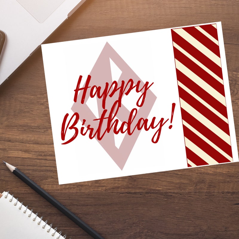 Alpha Kappa Alpha Birthday Card - Etsy