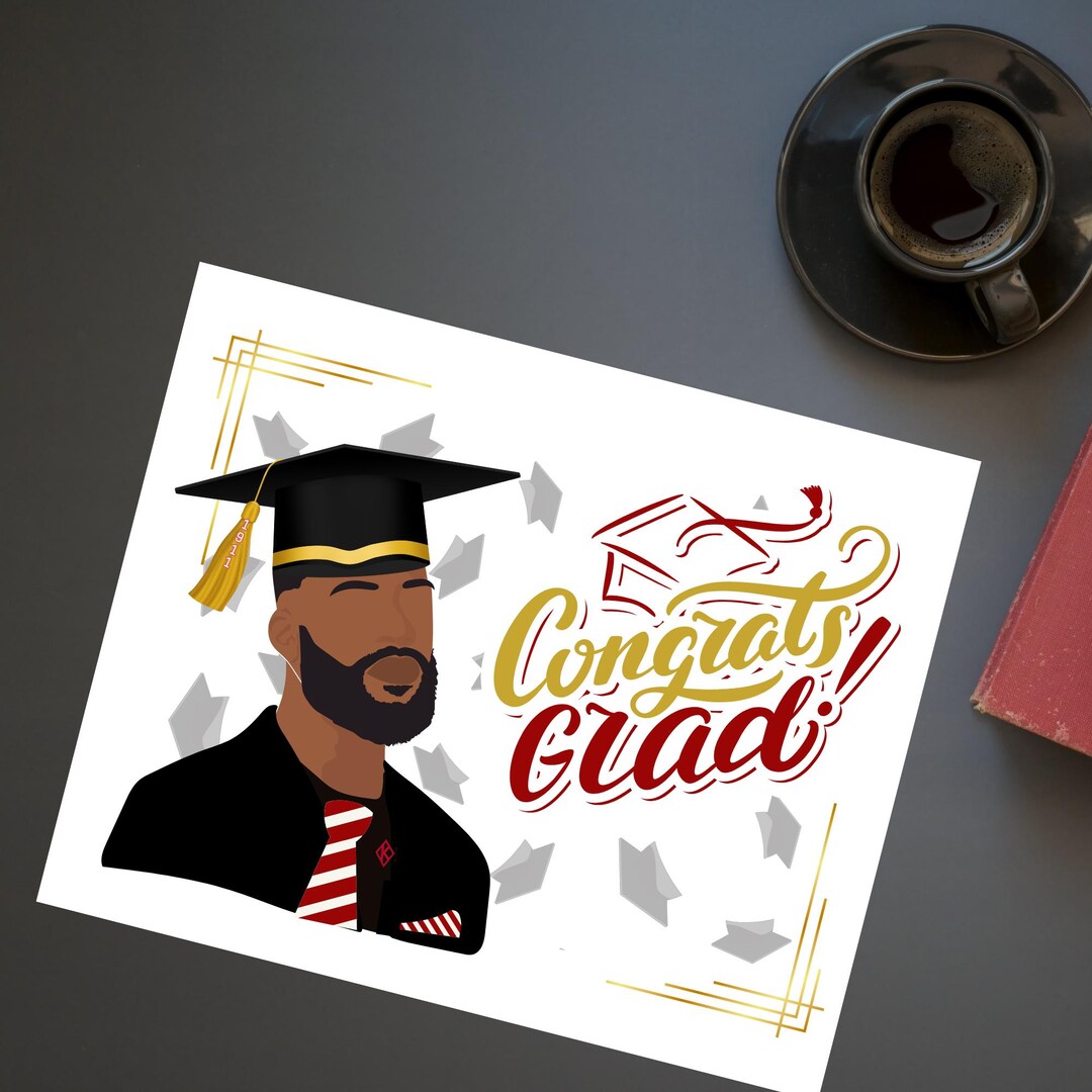 10 Graduation Cards, Greek Fraternity, Card for Fraternity Brother ...