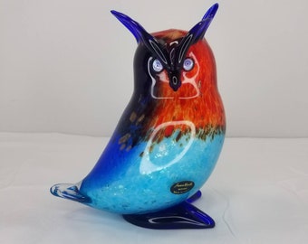 Murano Glass Owl - Etsy