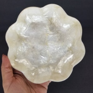 Vintage Pair of Gump's Capiz Shell Trinket Bowls, Gump's Capiz Shell ...