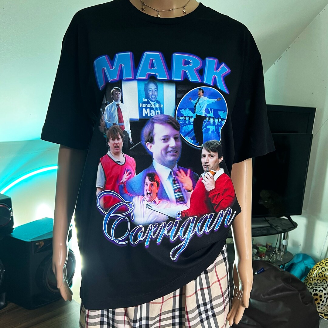 Mark Corrigan Homage T-shirt - Etsy