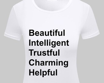 Hidden Word Shirt - Etsy