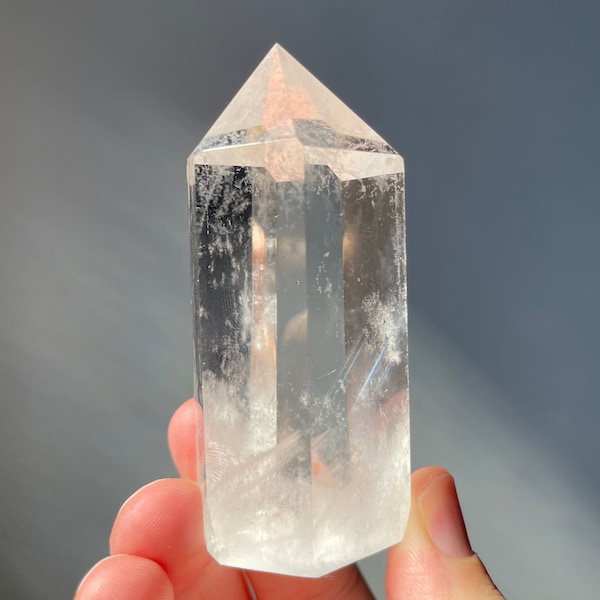 Angel Feather Quartz Tower - Etsy