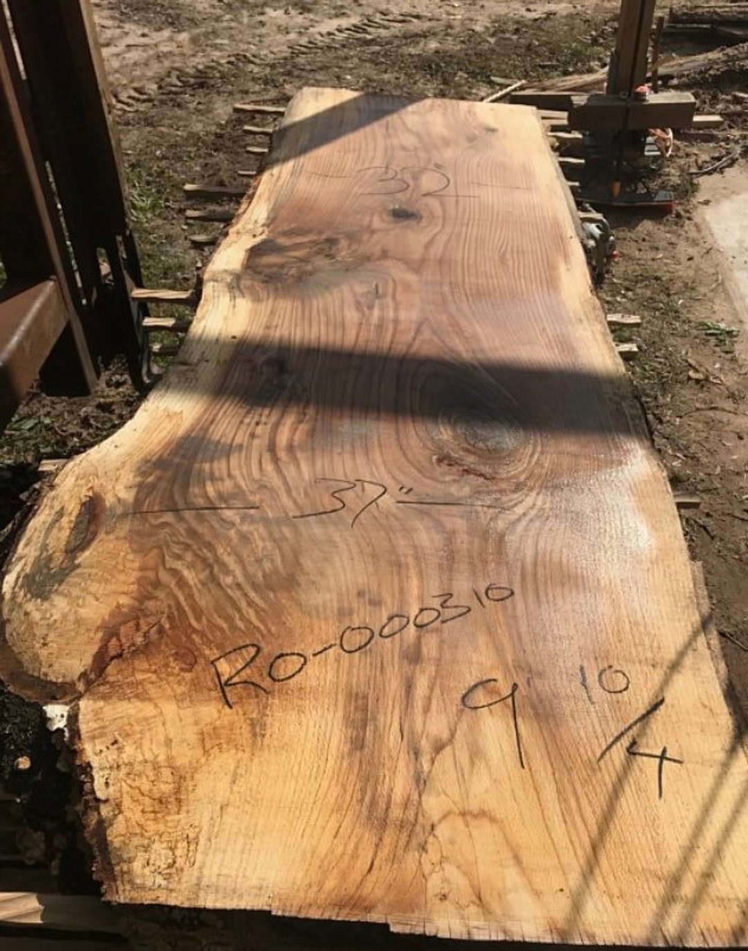 Oak Wood Slab | Live Edge Wood | Reclaimed Wood Slabs | Kiln Dried Wood ...