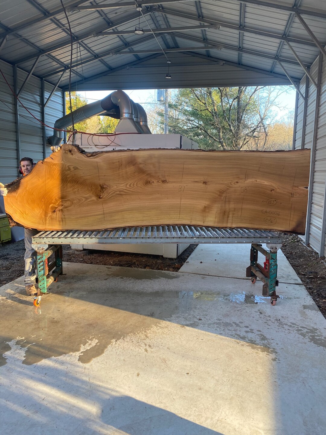 Live Edge Large Wood Slabs Kiln Dried - Etsy