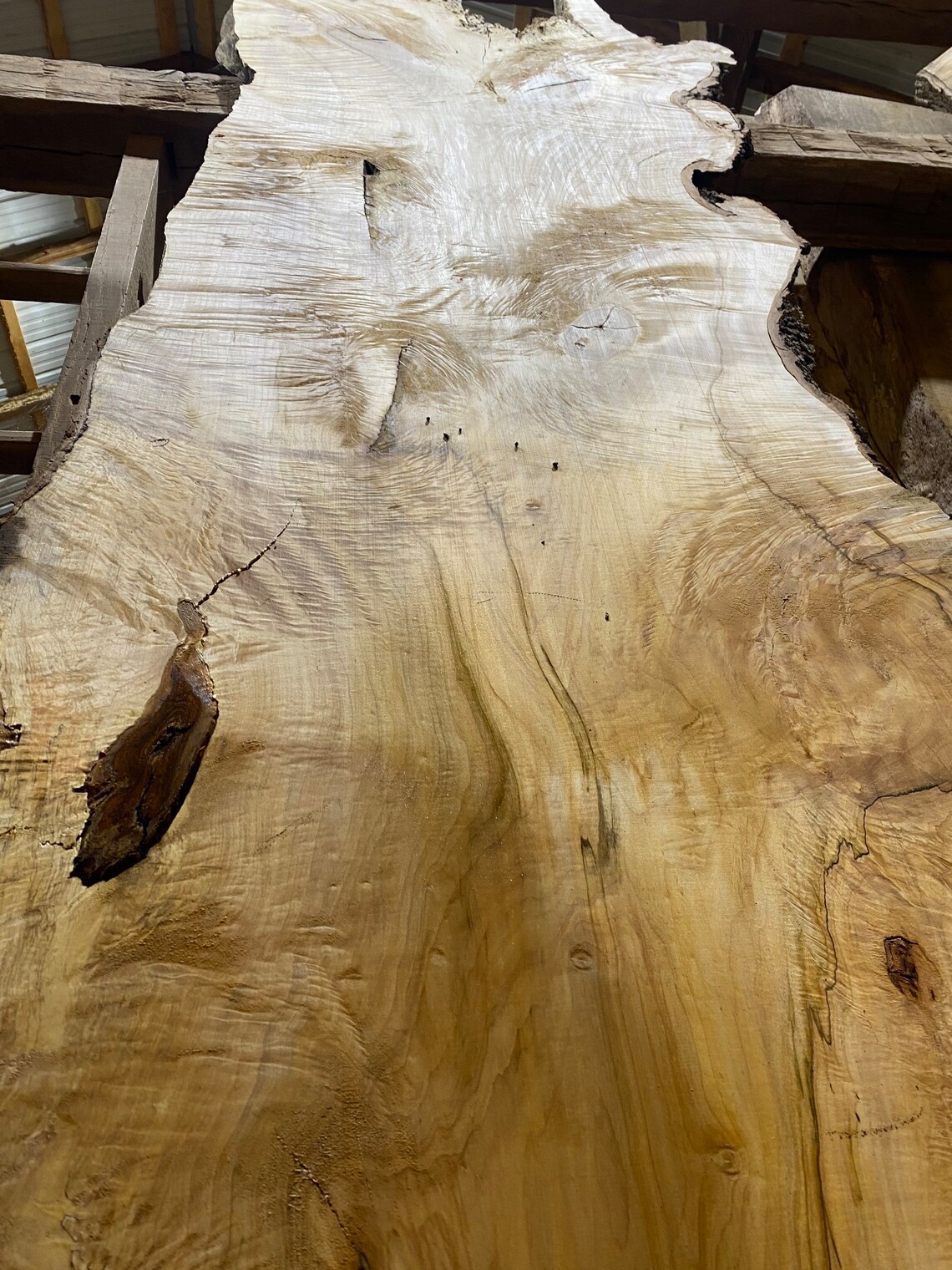 Maple | Live Edge Wood | Reclaimed Wood Slabs | Kiln Dried Wood for ...