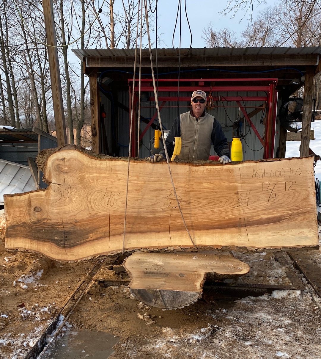 Ash | Live Edge Wood | Reclaimed Wood Slabs | Kiln Dried Wood for Sale ...