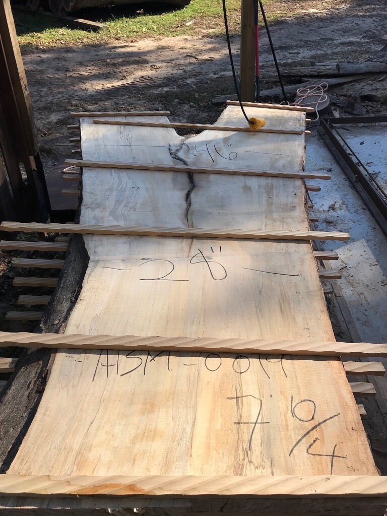 Maple | Live Edge Wood | Reclaimed Wood Slabs | Kiln Dried Wood for ...