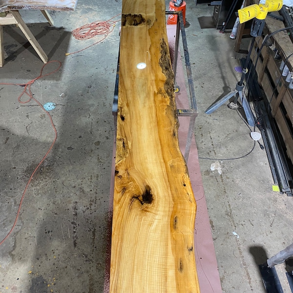 Ash Live Edge Wood Reclaimed Wood Slabs Kiln Dried Wood for Sale ...