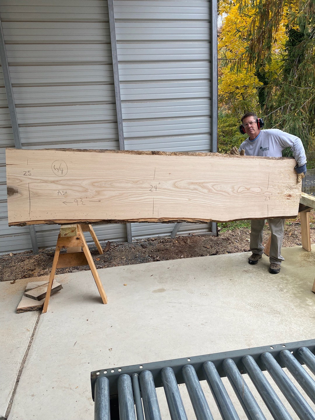 Ash | Live Edge Wood | Reclaimed Wood Slabs | Kiln Dried Wood for Sale ...