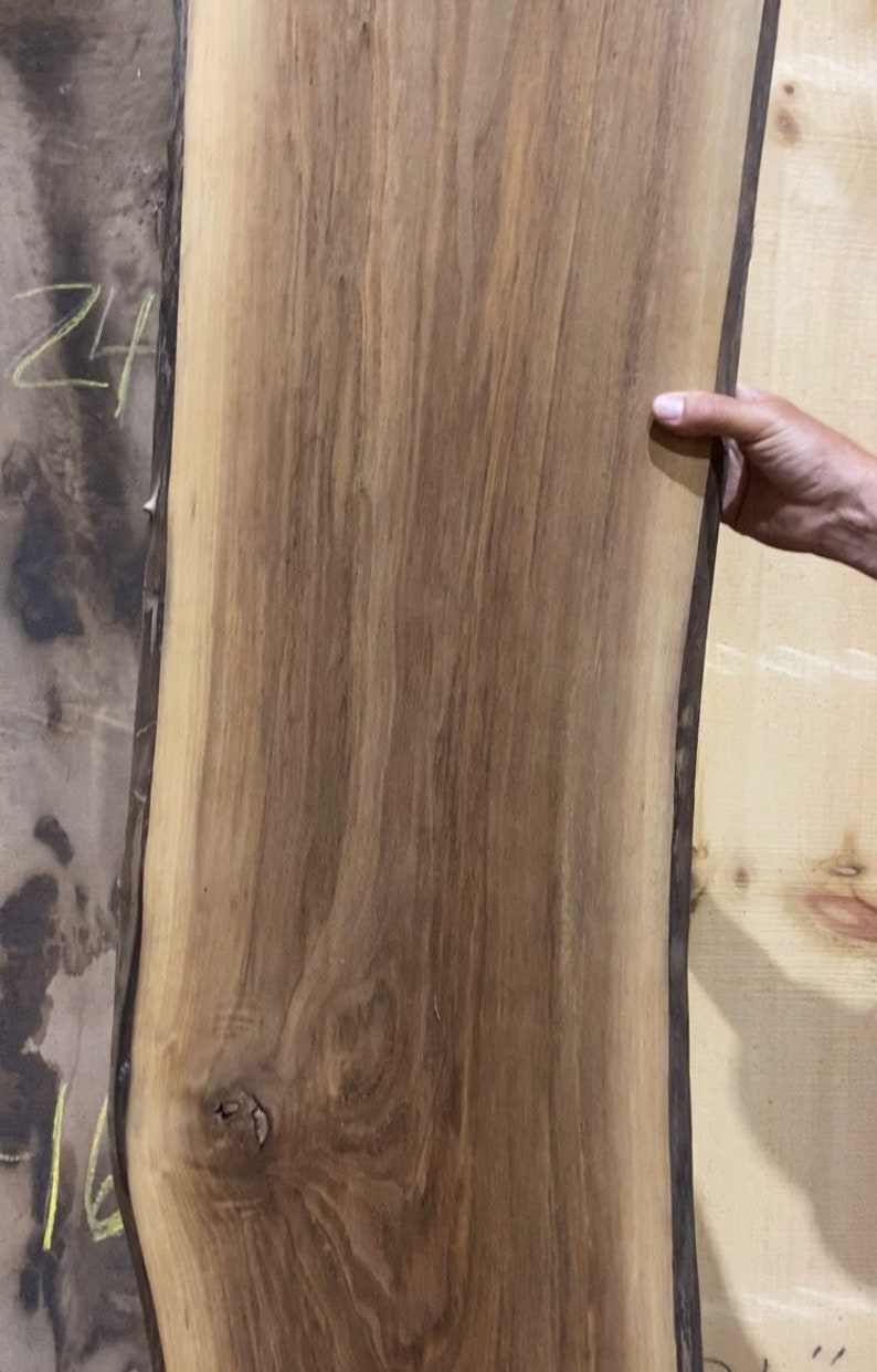 English Walnut | Live Edge Wood | Reclaimed Wood Slabs | Kiln Dried ...