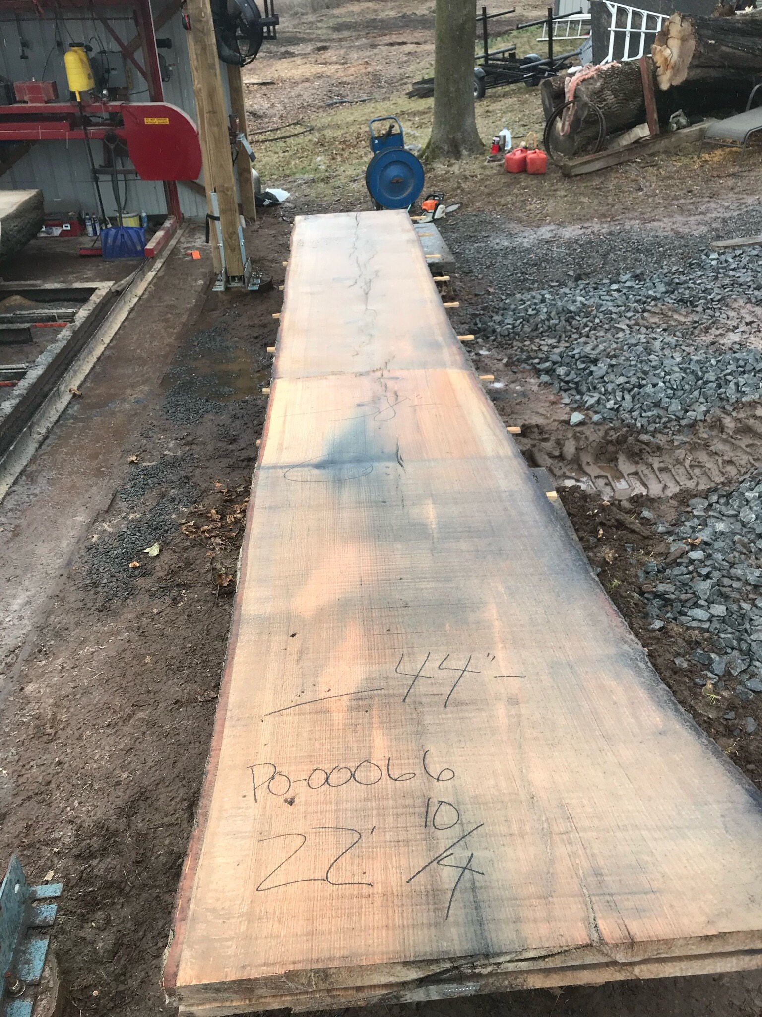 22 Foot Long OAK Wood Slab - Etsy