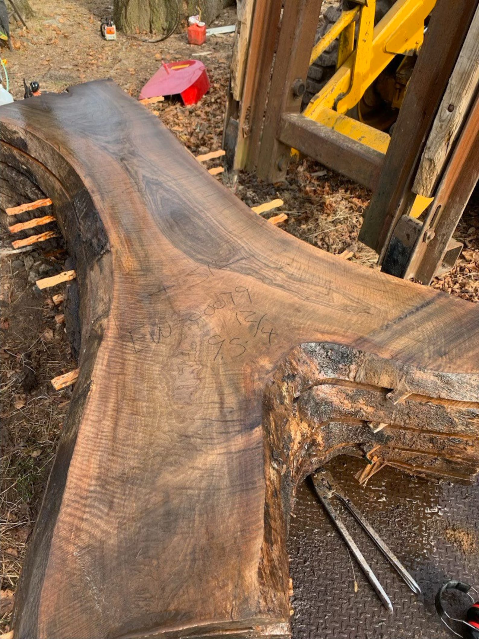 English Walnut | Live Edge Wood | Reclaimed Wood Slabs | Kiln Dried ...