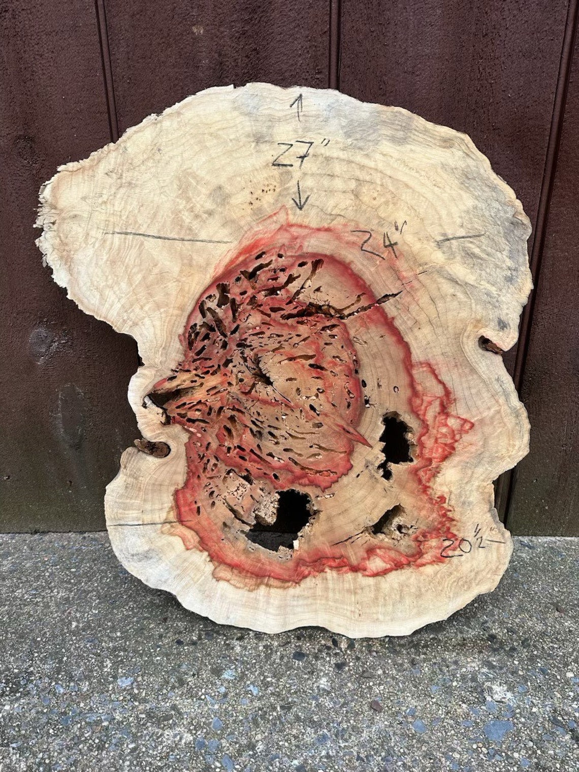 Box Elder | Live Edge Wood | Reclaimed Wood Slabs | Kiln Dried Wood for ...