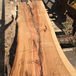 Beech | Live Edge Wood | Reclaimed Wood Slabs | Kiln Dried Wood for ...