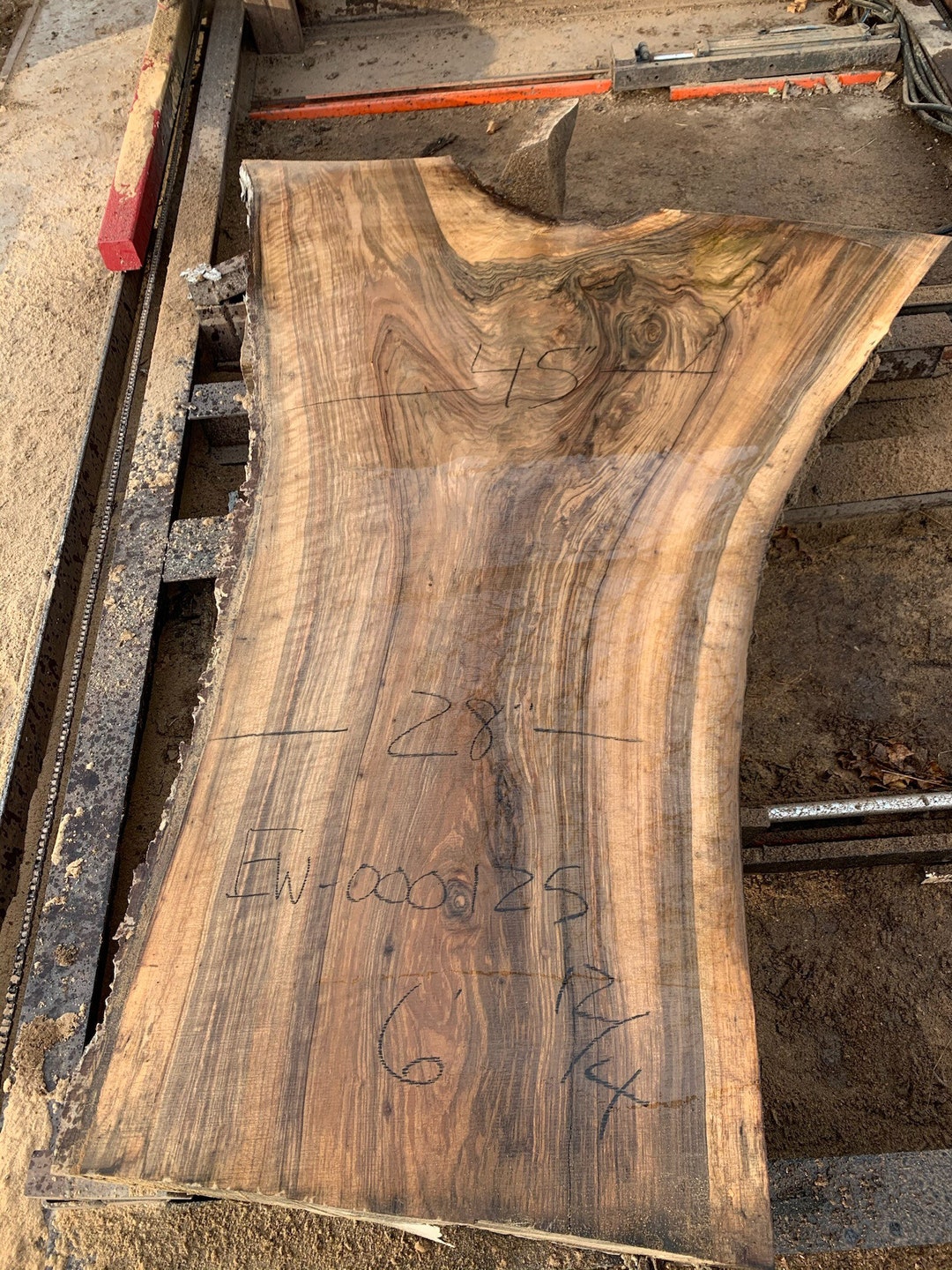 Walnut | Live Edge Wood | Reclaimed Wood Slabs | Kiln Dried Wood for ...