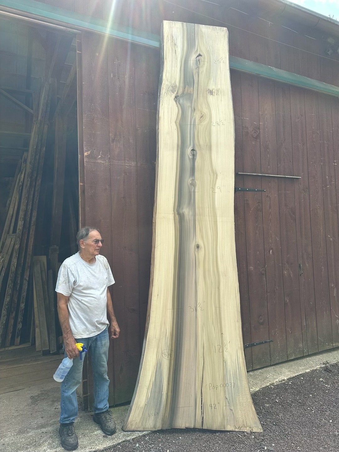 12 Foot Tulip Poplar Wood Slabs Kiln Dried - Etsy