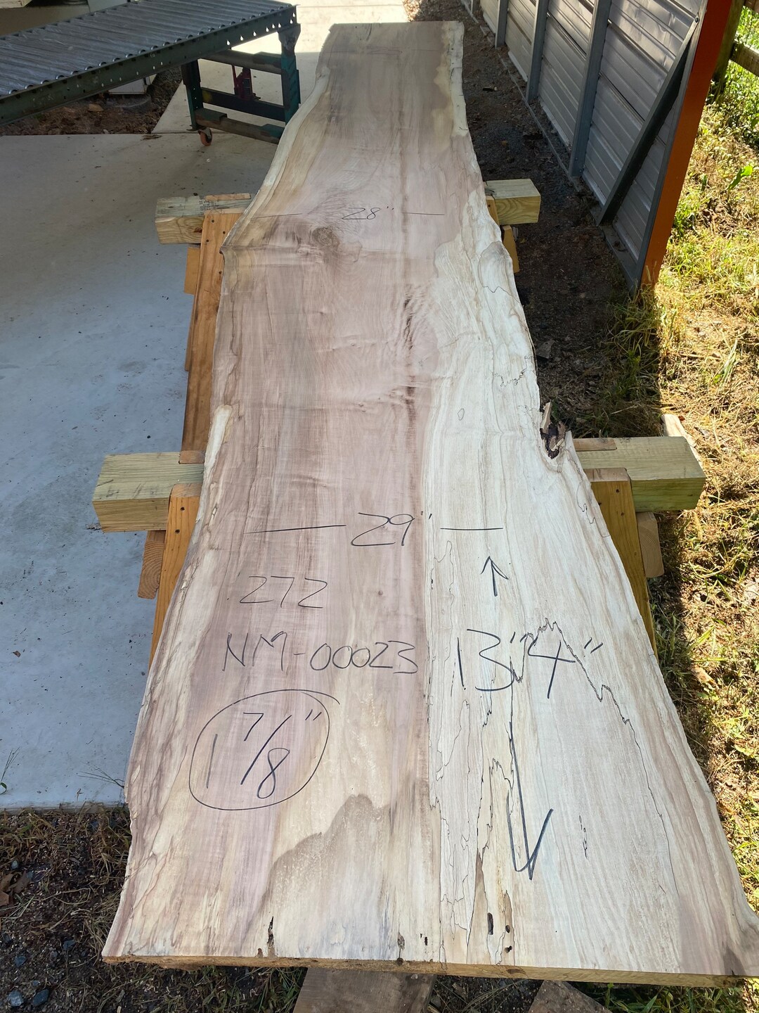 Maple | Live Edge Wood | Reclaimed Wood Slabs | Kiln Dried Wood for ...