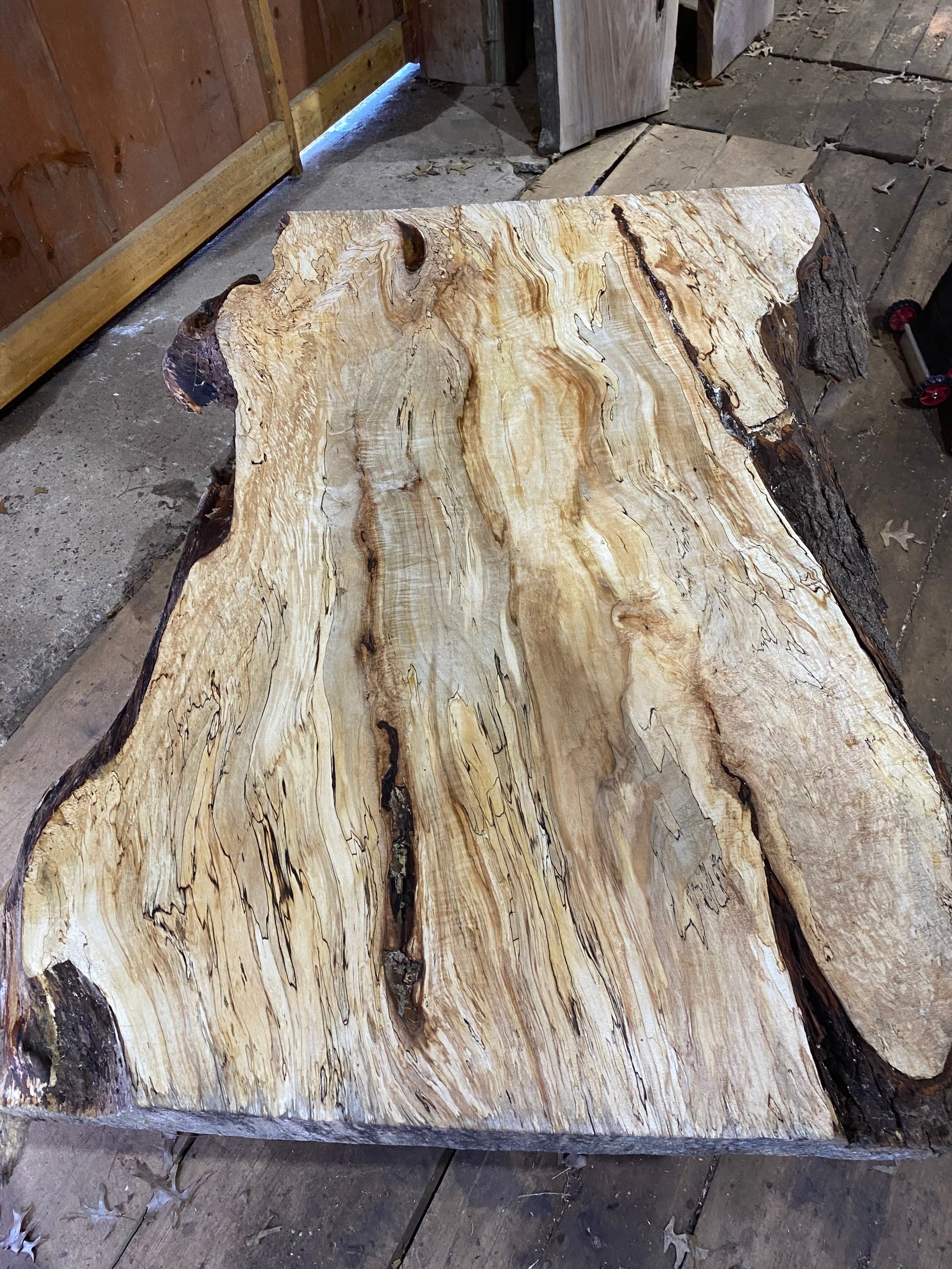 Maple | Live Edge Wood | Reclaimed Wood Slabs | Kiln Dried Wood for ...