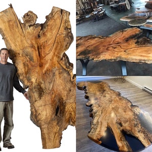 Box Elder Live Edge Wood Reclaimed Wood Slabs Kiln Dried Wood for Sale ...