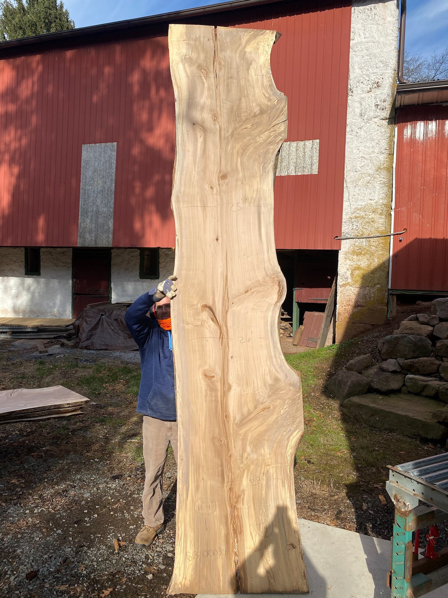 Sweet Gum | Live Edge Wood | Reclaimed Wood Slabs | Kiln Dried Wood for ...