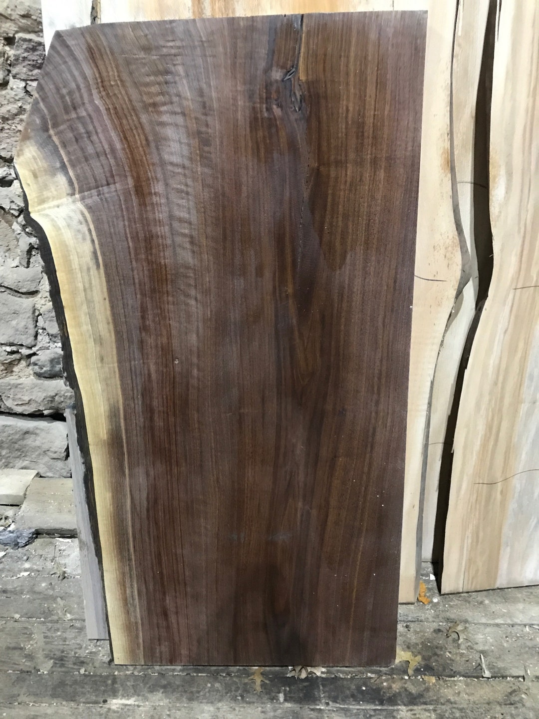 Walnut | Live Edge Wood | Reclaimed Wood Slabs | Kiln Dried Wood for ...