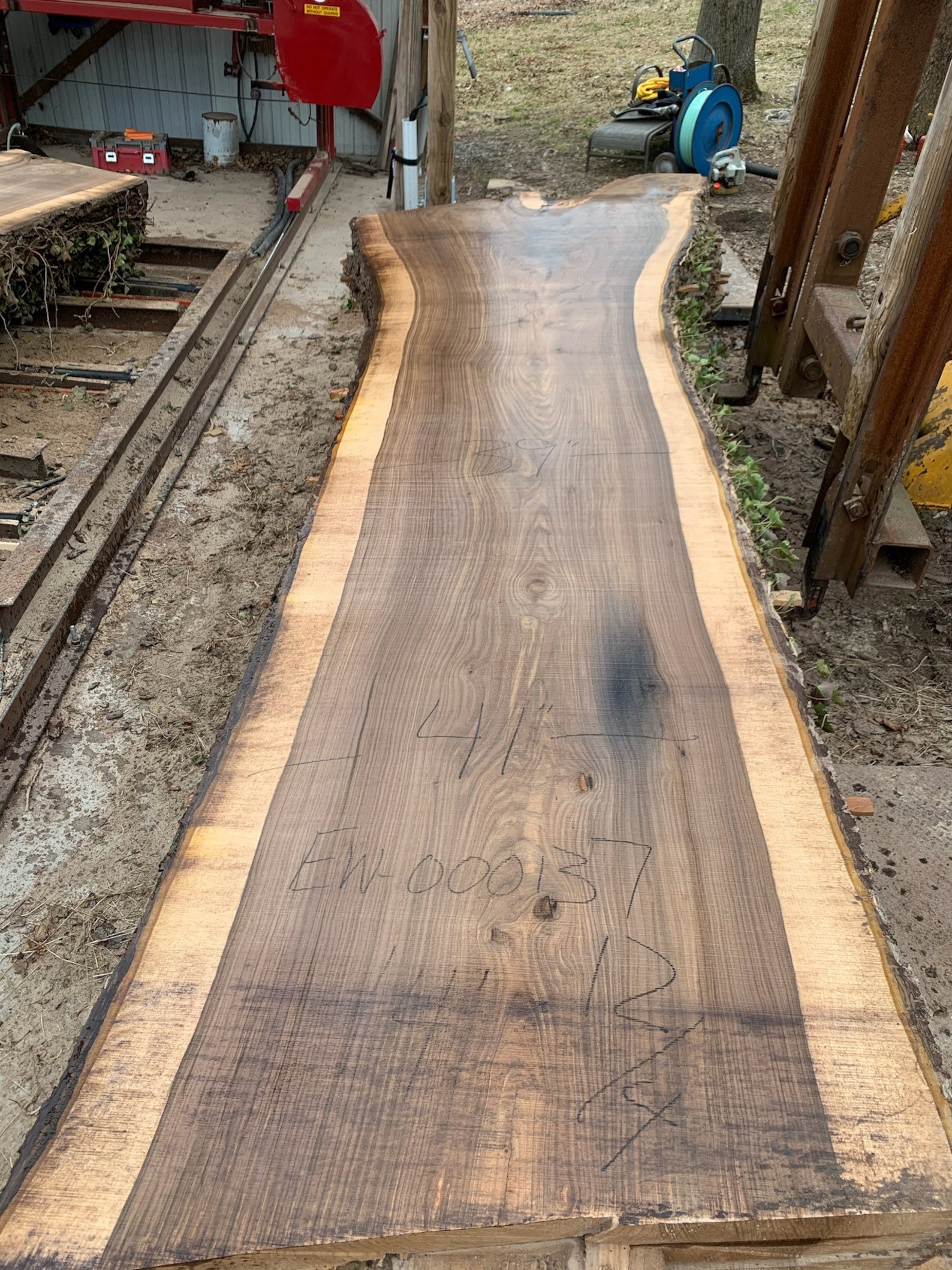 English Walnut | Live Edge Wood | Reclaimed Wood Slabs | Kiln Dried ...