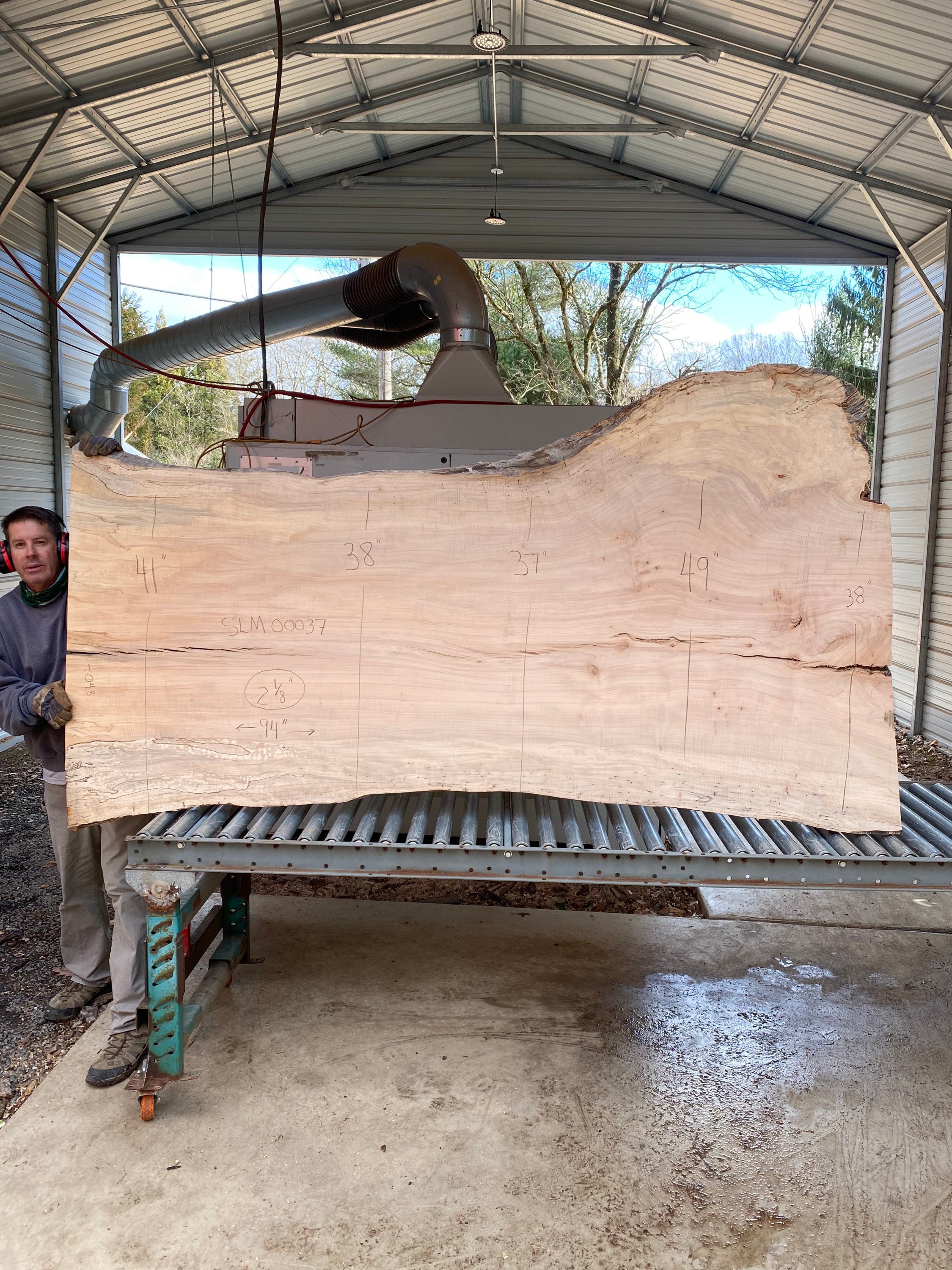 Maple | Live Edge Wood | Reclaimed Wood Slabs | Kiln Dried Wood for ...